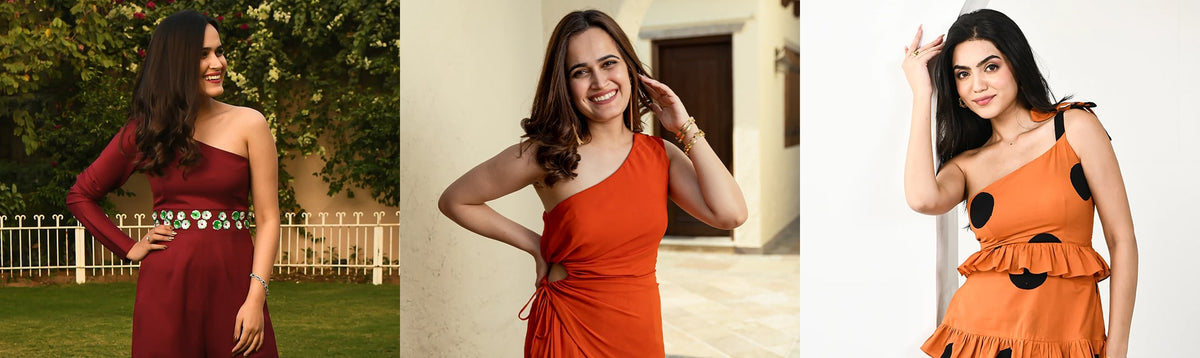 Slay with Trendsetting Unishoulder Outfits for Women – Ordinaree